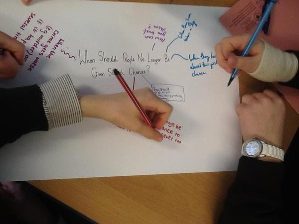 Christmas P4C Activity: Scribble Sheets - The Philosophy Man